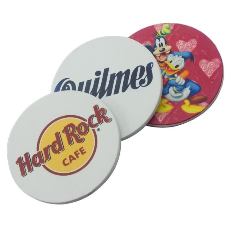 Posa Vaso Redondo Sublimable en Sistema Continuo