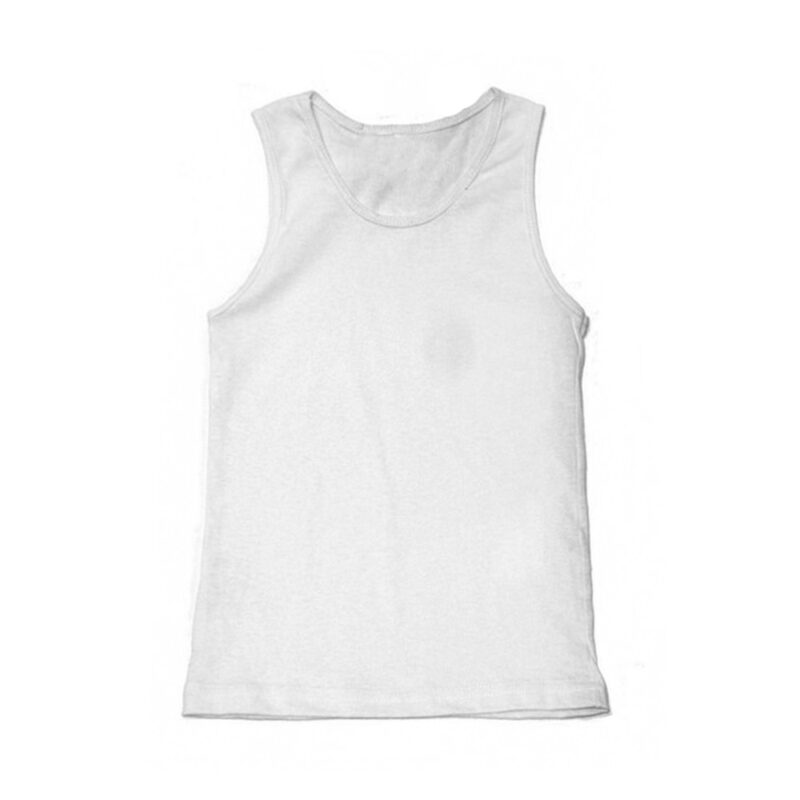 Musculosa de Hombre Sublimable Blanca